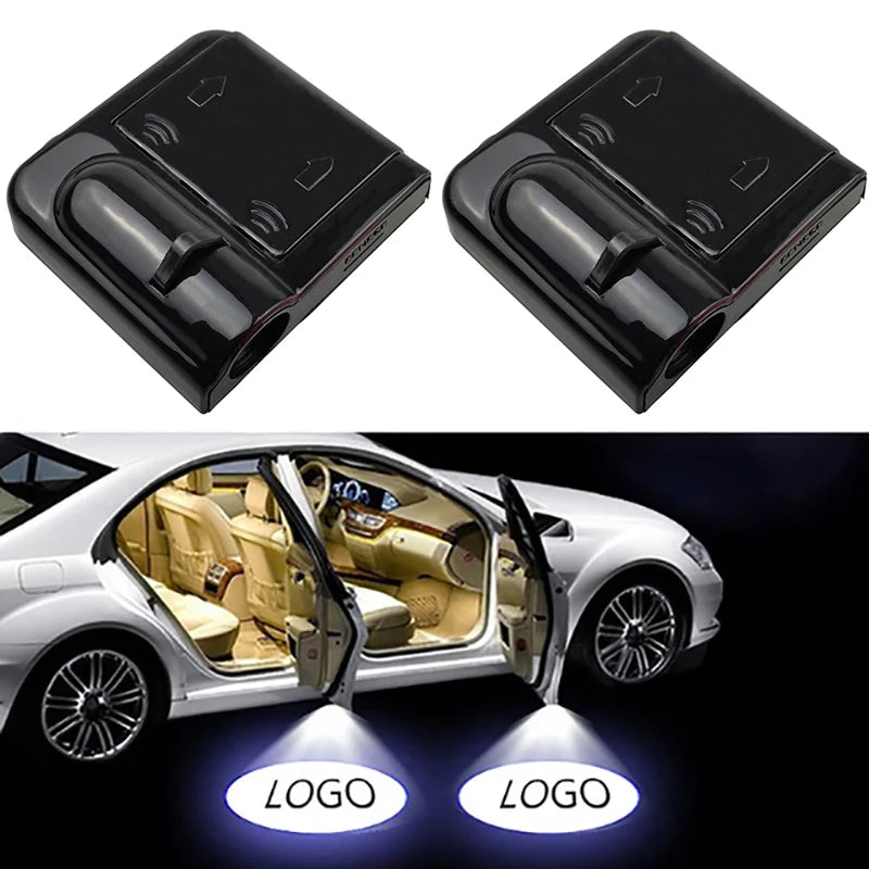 Proyector láser inalámbrico LED para puerta de coche – nightride